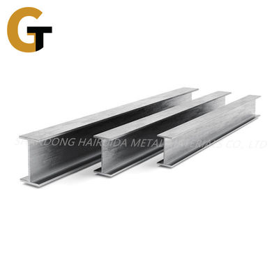 H I Beam Steel Zinc Coated Q345 Alloy Steel Materials For Superior ...